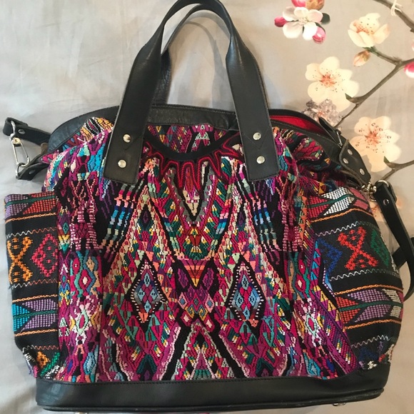 Nena & Co. | Bags | Nena Co Black Leather Convertible Day Bag | Poshmark